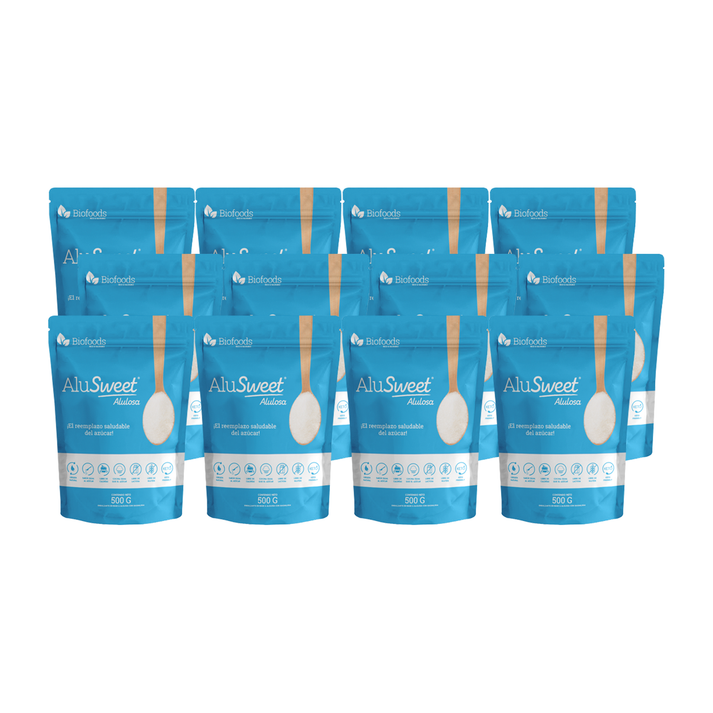 12 Unidades AluSweet Alulosa en Polvo Biofoods 500 gramos – AluSweet ...